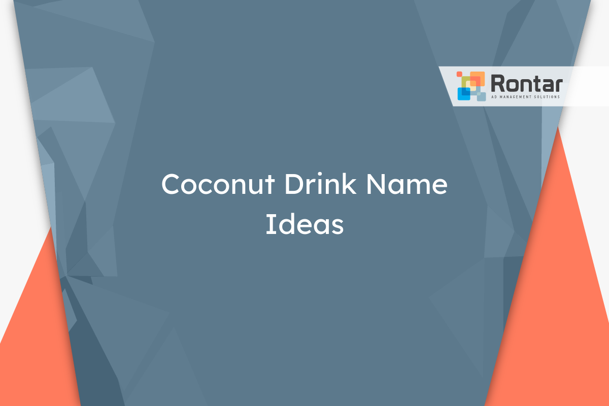 540 Coconut Drink Name Ideas for Refreshing Creations